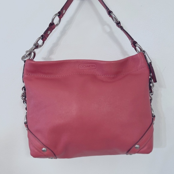 Coach | Bags | Coach Leather Dusty Rose Purse Perfect Condition | Poshmark
